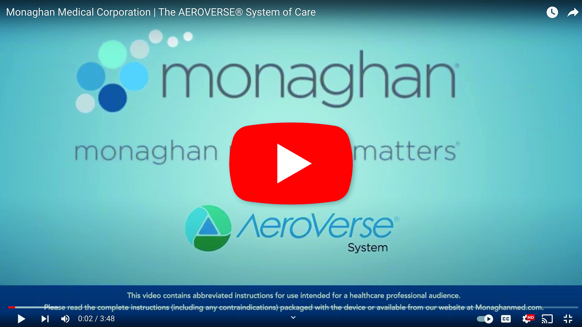 AEROVERSE® System - Monaghan Medical